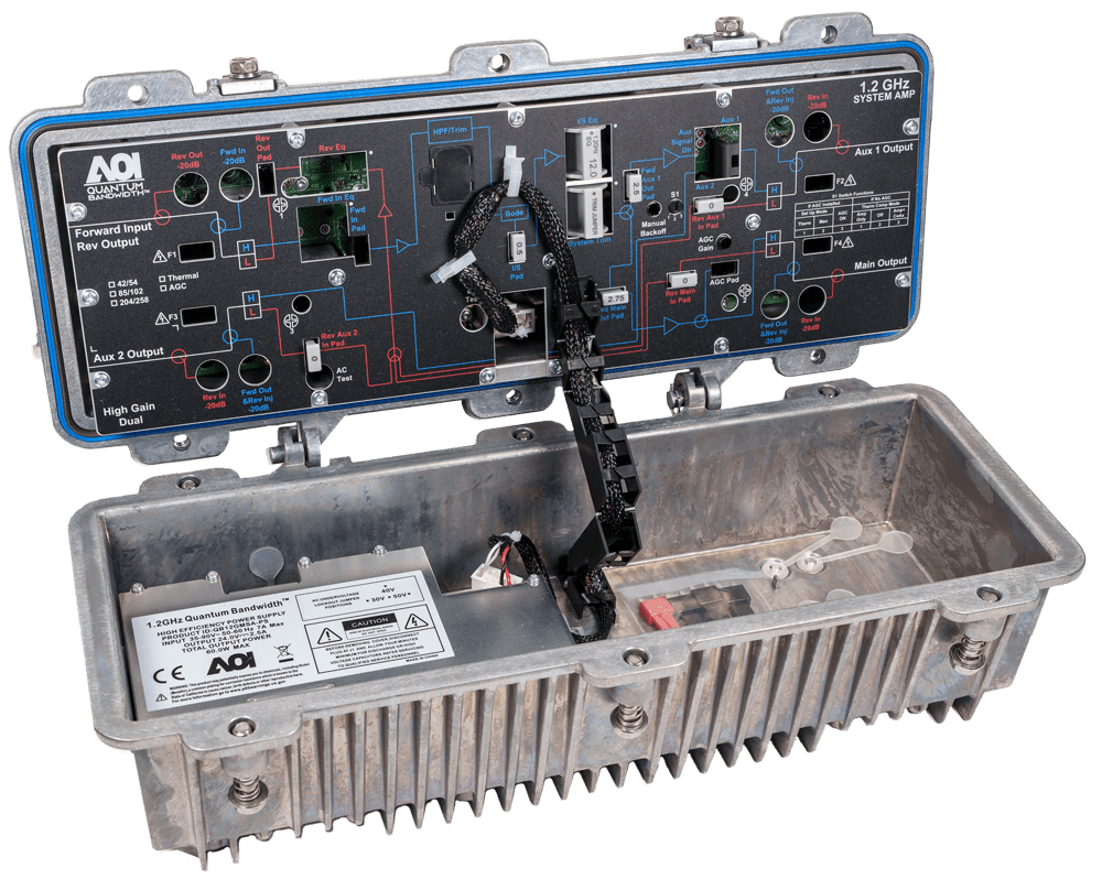 AOI Amplifiers Supplied by Digicomm International