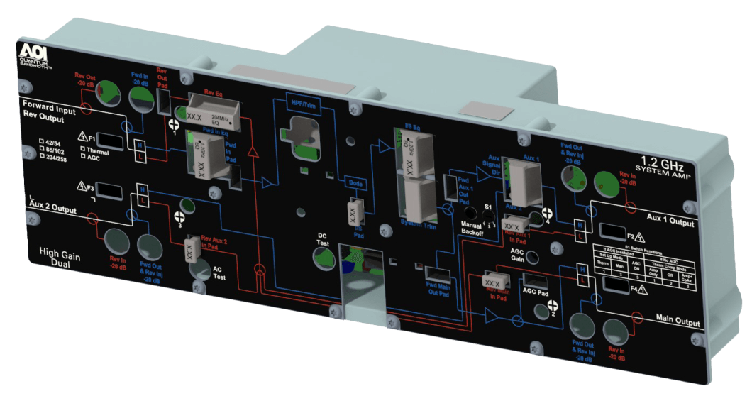 AOI Amplifiers Supplied by Digicomm International