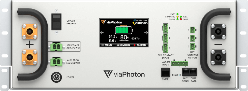 viaPhoton fischer - Intelligent Backup Power Solution